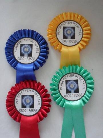 Placegetter Rosettes