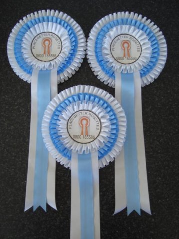 Placegetter Rosettes